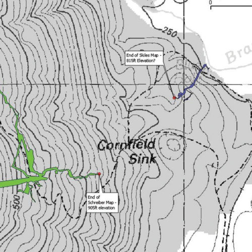 Karst Terrain Explorations | Ellisons Cave’s Blue Hole 2011