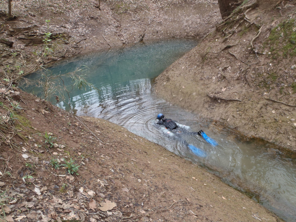 Karst Terrain Explorations | Echo River Spring ROV Recovery